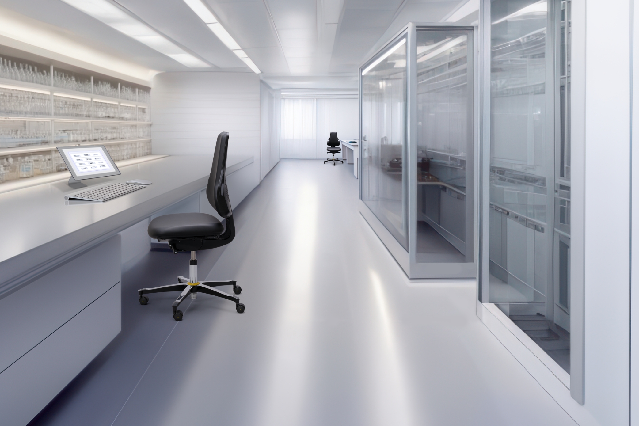 Tec identity industrial chair | Your work chair for universal use